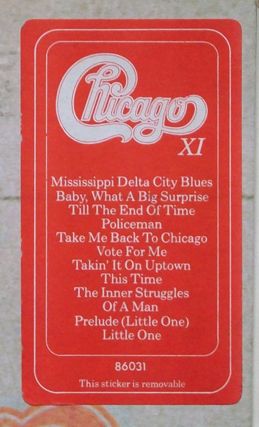 Conny's Chicago Homepage: Chicago XI - Details